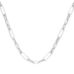 Damen Silberkette "Gliederkette 3/1, Silber 925", 45cm, Silber 925 (Sterlingsilber), silber, Giorgio Martello MILANO, Silber 925 (Sterlingsilber),