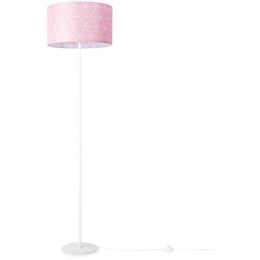 Paco Home Stehlampe "Stella 401", 1, &Oslash; 38cm H: 144cm, wei&szlig;, Wohnzimmer, Leuchten, Standleuchte Wohnzimmer Schlafzimmer E27 Skandi Pink Grau Blau Deko