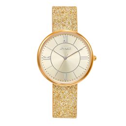Damen Quarzuhr, gold, Armbanduhren