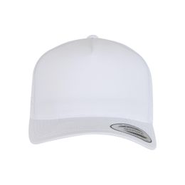 Flexfit Damen Snapback Cap "Flexfit YP CLASSICS 5 Panel Snapckback"wei&szlig;, unifarben, 97% Polyester, 3% Elasthan, Caps