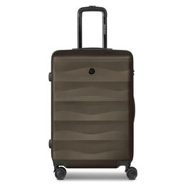 SMARTBOX Trolley "Edition 03Edition 03"dunkelbraun, ABS, Koffer