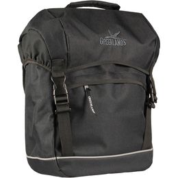 Fahrradtasche "Travel 25 Liter", B/H/T: 33cm x 39cm x 13cm, schwarz, GREENLANDS BICYCLE BAGS, Taschen