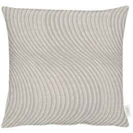 Dekokissen Apelt, B:40cm L:40cm, beige, Kunstfaser, Dekokissen_Sitzkissen_Kissenh&uuml;llen, "2913", Kissenh&uuml;lle ohne F&uuml;llung, 1 St&uuml;ck