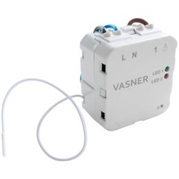 VASNER Thermostat-Empf&auml;nger "VUP", B:4,5cm H:5cm T:2,5cm, wei&szlig;, Raumthermostate, f&uuml;r Infrarotheizung