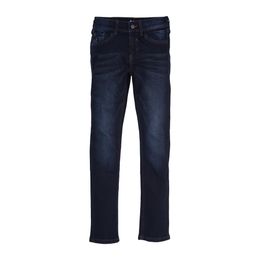 s.Oliver JUNIOR Jungen Skinny-fit-Jeans, blau, Gr. 140, Denim/Jeans, Obermaterial: 98% Baumwolle, 2% Elasthan, Jeans