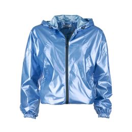 Maze Damen Blouson "42023085", blau, Gr. S, Obermaterial: 100% Polyurethan; Innenfutter: 100% Nylon, Jacken