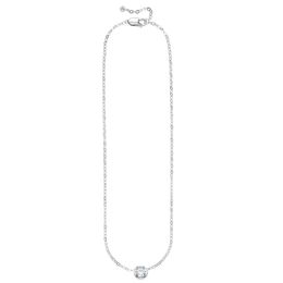 Kangaroos Damen Kette mit Anh&auml;nger "Schmuck Geschenk Silber 925 Halsschmuck Halskette Ankerkette Solit&auml;r", Silber 925 (Sterlingsilber), L: 45 B:
