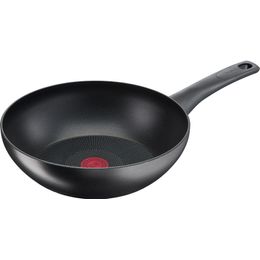 Tefal Wok "Ultimate On Wokpfanne Induktion 28 cm", &Oslash; 28cm + H&ouml;he 8cm, schwarz, Pfannen, Titanium Antihaftbeschichtung, Thermo-Signal, alle Herdarten,