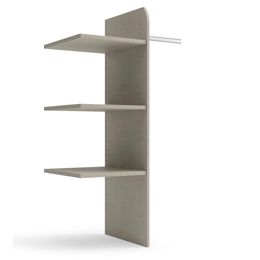 Inneneinteilung Rauch, B:88cm H:148cm T:51cm, beige, Holzwerkstoff, Schrankinneneinteiler, "Zubeh&ouml;r f&uuml;r Rauch-Schwebet&uuml;renschr&auml;nke ORANGE", Breite 88