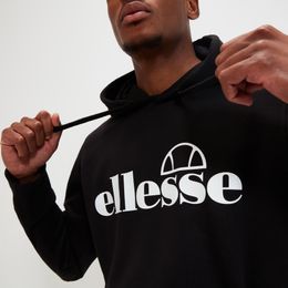 Ellesse Herren Kapuzensweatshirt "OODIA OH HOODY", schwarz, Gr. XS, Obermaterial: 70% Baumwolle, 30% Polyester, Sweatshirts