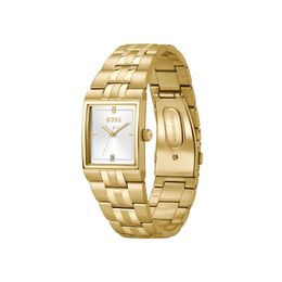 BOSS Herren Quarzuhr "STRIVO"goldfarben, Armbanduhren, Armbanduhr, Damenuhr, Herrenuhr, Edelstahlarmband, analog, Tag
