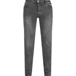 2Y Premium Herren Bequeme Jeans "2Y Premium Herren 2Y Slim FIt Jeans"anthrazit, Gr. 32, unifarben, 97% Baumwolle, 3% Elasthan, Jeans