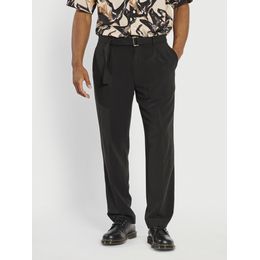 REDEFINED REBEL EST. 2013 REDEFINED REBEL Herren Stoffhose "Redefined Rebel Pants RRJackson Pants", schwarz, Gr. S, Canvas, 67% Polyester, 28% Viscose, 5% Elastane, Hosen