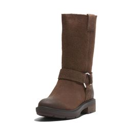 Timberland Damen Stiefel "BRIMFIELD TALL PULL ON BOOT", Gr. 36, braun, Leder, Schuhe, Winterschuhe, Winterstiefel