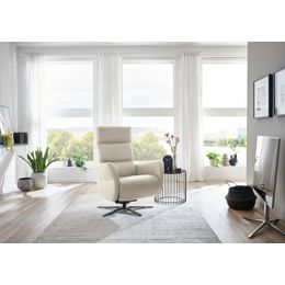 Relaxsessel DIE PLANBAR "PN-RS20038 mit Metallsternfu&szlig; inkl. Relaxfunktion und Kopfverstellung", torro_wei&szlig;, B:78cm H:109cm T:83cm, Sessel, Relaxsessel, 360 drehbar, mit Gasdruckverstellung