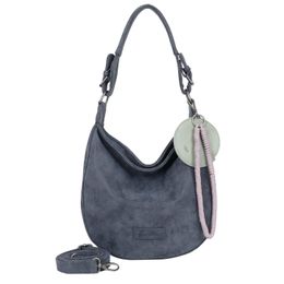 Damen Schultertasche "Fritzi Hobo", Fritzi aus Preussen, blau, Polyurethan (PU), unifarben, Taschen, mit abnehmbaren Schultergurt