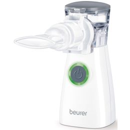 Beurer Inhalationsger&auml;t "IH 57 mit leistungsstarkem Akku f&uuml;r kabellose Anwendung", grau, Kunststoff, B:7,8cm H:10,8cm T:4,6cm, Inhalationsger&auml;te, Zur