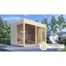Pavillon BERTILO, beige, Garten, Pavillons, "Pavillon Modern Art 2"