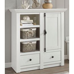 Kommode Home Affaire, B:105cm H:115cm T:45cm, wei&szlig;, Schlafzimmer, Sideboards, "California", 105 cm breit