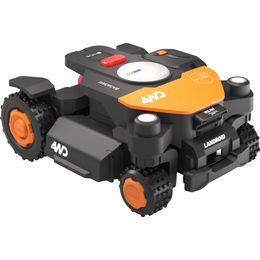 Rasenm&auml;hroboter WORX, B:49,7cm H:39,2cm T:65,6cmorange, schwarz, Rasenm&auml;hroboter, "Landroid Vision Cloud WR340E 4WD ohne Begrenzungskabel,
