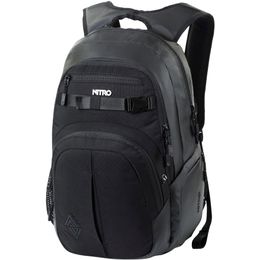 Nitro Kinder Schulrucksack "Chase", schwarz, Polyester, Rucks&auml;cke, Alltagsrucksack, Rucksack f&uuml;r Freizeit, Schule, Arbeit und Reise