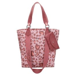 Damen Henkeltasche "Izzy02", Fritzi aus Preussen, rosa, Baumwolle, mehrfarbig, Taschen, mit abnehmbarem Brillenetui