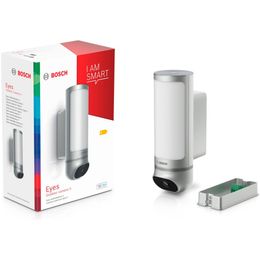 Bosch Smart Home Kamera "Smart Home Eyes II", B:7,2cm H:22,4cm T:7,2cm, silber, &Uuml;berwachungskameras