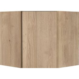 Eckh&auml;ngeschrank Optifit, B:60cm H:57,6cm T:34,6cm, braun, K&uuml;che, Schr&auml;nke, "Roth", Breite 60 x 60 cm