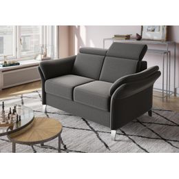 Sit & More 2-Sitzer SIT & MORE, B:156cm H:84cm T:93cm, grau, Sofas, "Vincenzo"