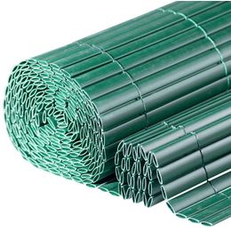 Windhager Sichtschutzzaunmatten, H/L: 150cm x 3m, gr&uuml;n, Zaunelemente, aus UV- und witterungsbest&auml;ndigem PVC, L: 3 m