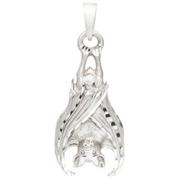 Jobo Damen Kettenanh&auml;nger "H&auml;ngende Fledermaus", Silber 925 (Sterlingsilber), silber, Silber 925 (Sterlingsilber), Schmuckanh&auml;nger, 925 Silber
