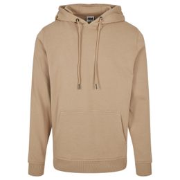 Urban Classics Herren Rundhalspullover "Urban Classics Herren Basic Terry Hoody"unionbeige, Gr. XXL, unifarben, 65% Baumwolle, 35% Polyester, Pullover