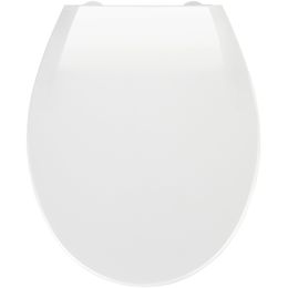 WC-Sitz Wenko, B:37,5cm L:44cm, wei&szlig;, Thermoplast, WC-Sitze, "Premium Kos", Mit Absenkautomatik