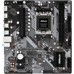 Asrock Mainboard "B650M-H/M.2+", B:26cm H:6cm T:27,5cm, schwarz, Mainboards