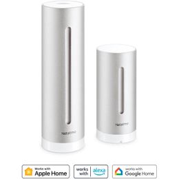 Netatmo Sensor "Smarte Wetterstation", B:22cm H:40cm L:25cm, silber, Sensoren