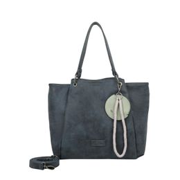 Damen Henkeltasche "Fritzi42N", Fritzi aus Preussen, blau, Kunstfaser, unifarben, Taschen, aus veganen Materialien