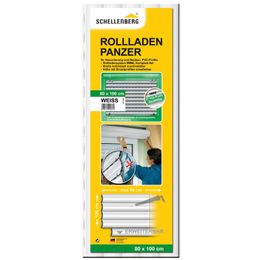 Schellenberg Rollladenpanzer "Set f&uuml;r Fenster, Mini System f&uuml;r 40 mm Stahlrohrwelle", B:80cm H:100cm, wei&szlig;, Rolll&auml;den, PVC Jalousie, in verschiedenen
