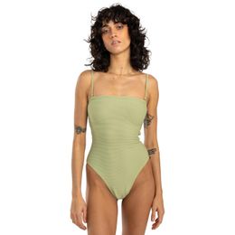 Billabong Damen Badeanzug "Tanlines", gr&uuml;n, Gr. XL, Recycling-Polyester, Badeanz&uuml;ge
