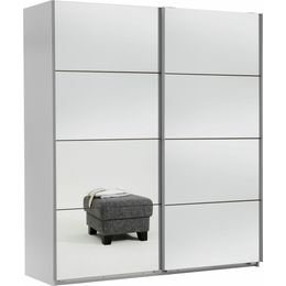 Schwebet&uuml;renschrank wimex, B:180cm H:210cm T:65cm, wei&szlig;, Schr&auml;nke, "Easy", mit Vollspiegel