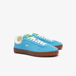 Lacoste Damen Sneaker "BASESHOT 124 1 SFA", Gr. 36blu, gum, Leder, Schuhe