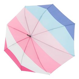 Doppler Regenschirm Damen Gr&ouml;&szlig;e One Size blau / pink / rosa / wei&szlig;