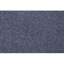 ANDIAMO Teppichboden "Portland, Velours, Made in Netherlands", B : 400cm 1 Stk., 11mm, L: 200cm, blau, Schlafzimmer, Teppiche, Uni Farben, Breite 400