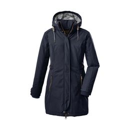 G.I.G.A. by Killtec Damen Parka "GW 6 WMN PRK", blau, Gr. 36, G.I.G.A. DX BY KILLTEC, Oberstoff: 88% Polyester, 12% Baumwolle, Futter: 100% Polyester, Wattierung: 100%