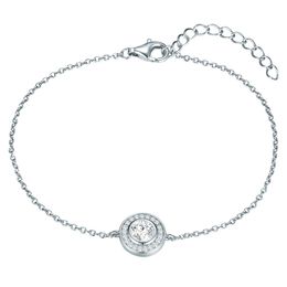 Rafaela Donata Damen Gliederarmband "RD464", Silber 925 (Sterlingsilber)silber, wei&szlig;, Silber 925 (Sterlingsilber), Armb&auml;nder, aus Sterling Silber