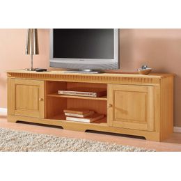 Lowboard OTTO HOME, B:175cm H:55cm T:45cm, beige, Massivholz, Wohnzimmer, Sideboards, "Lisa", Kommode aus sch&ouml;nem massivem Kiefernholz, Breite 175 cm