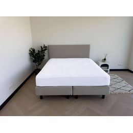Matratzenschutzbezug Kayori, B:200cm L:220cm, wei&szlig;, Bezug: 98% Polyester, 2% Elasthan, Matratzenzubeh&ouml;r, "Neru"