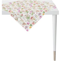Mitteldecke Apelt, B:88cm L:88cm, rosa, Baumwolle, Polyester, Tischdecken, "6750"