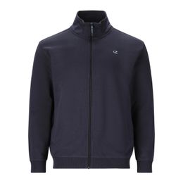 CRUZ Herren Sweatshirt "Pitt"blau, Gr. S, unifarben, 60% Baumwolle, 40% Polyester, Sweatshirts, im klassischen Design mit Kapuze