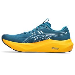 asics Herren Laufschuh "GT-2000 14", Gr. 44, blau, Synthetik, Schuhe, f&uuml;r mehr Stabilit&auml;t