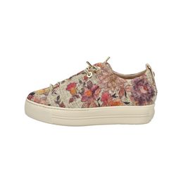 Paul Green Damen Plateausneaker "Paul Green Sneaker Textil", Gr. 40beige, Textil, Schuhe